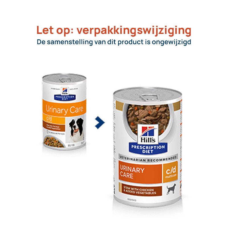 Hill's hond Urinary Care Stew c/d | Petmarkt.nl