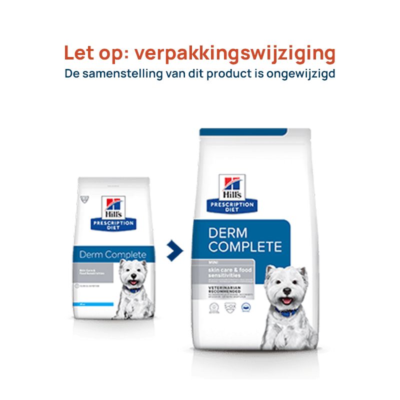 Hill's hond Derm Complete Mini | Gebit | Petmarkt.nl